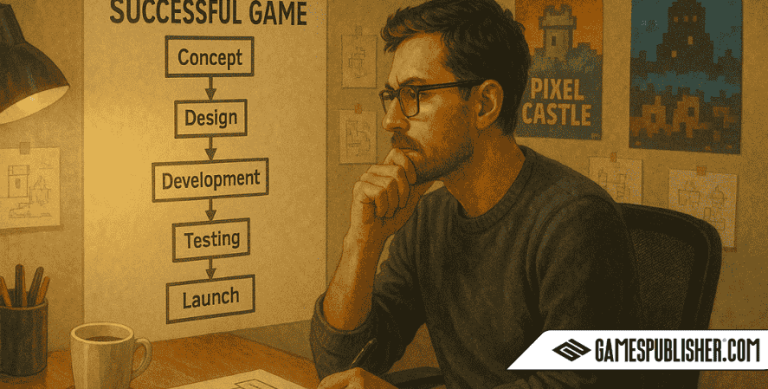 Steps in Game Development from Concept to Launch - Gamespublisher.com