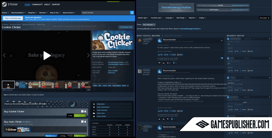 Cookie Clicker Best Places to Play in 2026 - Gamespublisher.com